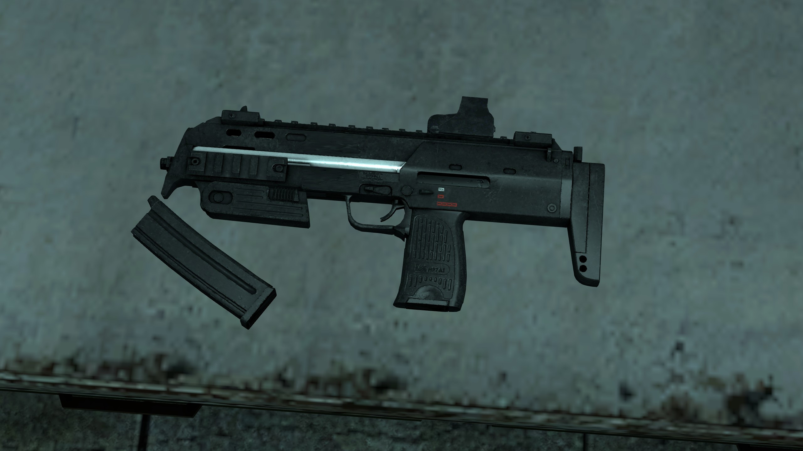 RTBR MP7 ON MMOD REVAMPED ANIMATIONS(PROJECT HL2 HANDS AND NO EXTENDED ...