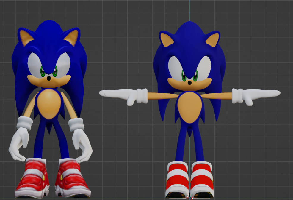 HD SA2 Sonic Request for Sonic Generations (2011) | Gens Requests