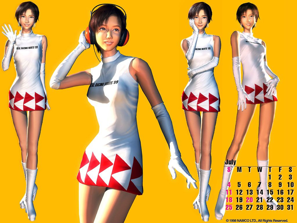 Reiko Nagase or the ridge racer type 4 girl Request for Bomb Rush ...