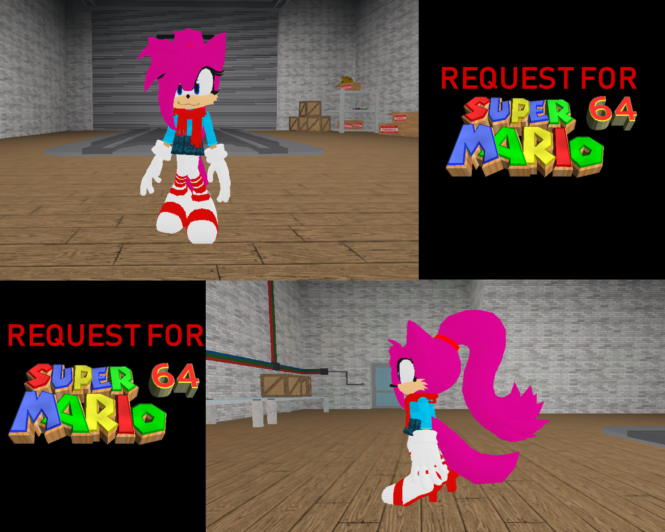 My sonic Sona over mario Request for Super Mario 64 | SM64 Requests