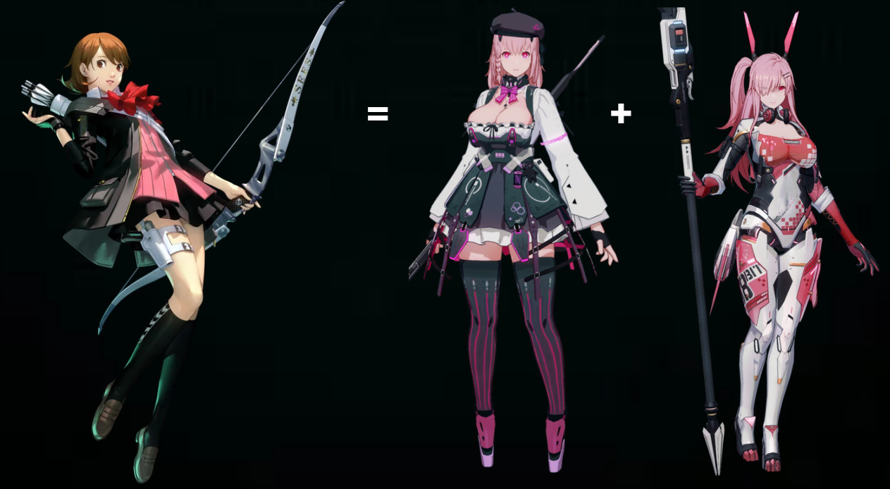 Punishing: Gray Raven Outfit Pack for Reload Request for Persona 3 ...