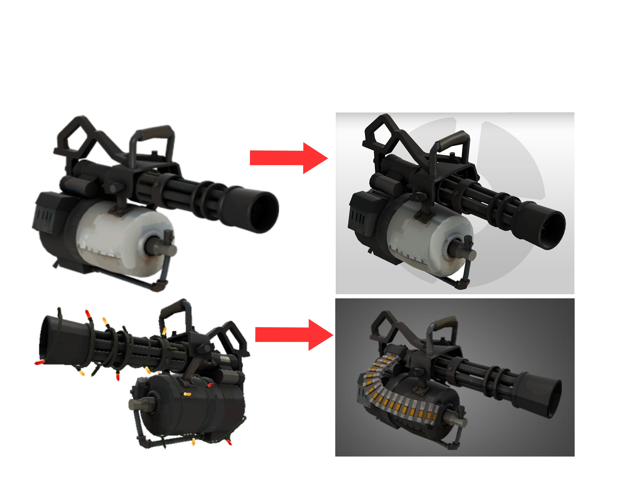 Pre- gun Minigun + Natascha model Request for Team Fortress 2 | TF2 ...