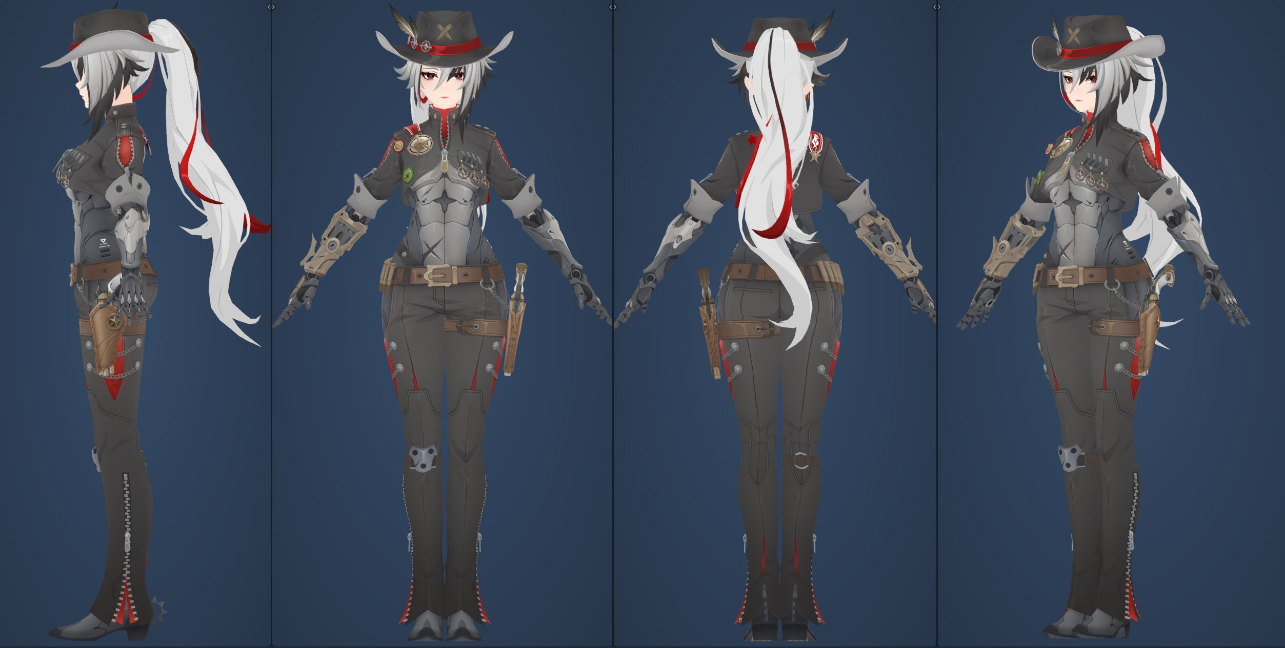 Can someone make this arlecchino mod for boothill? Request for Honkai ...