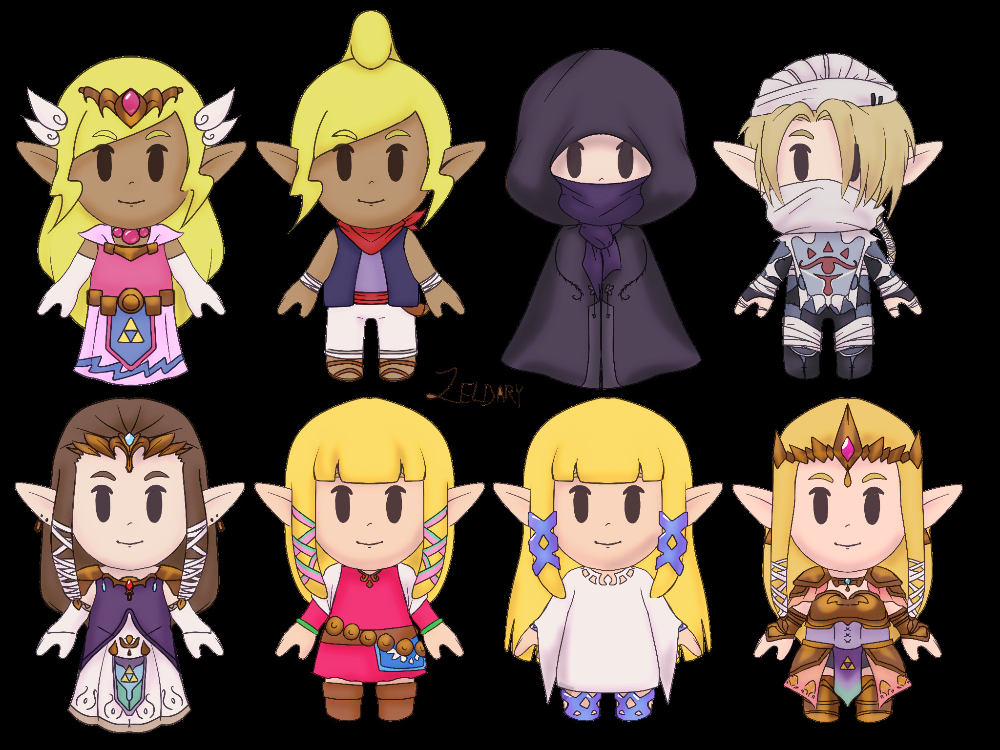 Stand-alone Past Zelda Outfits Request for The Legend of Zelda: Echoes ...