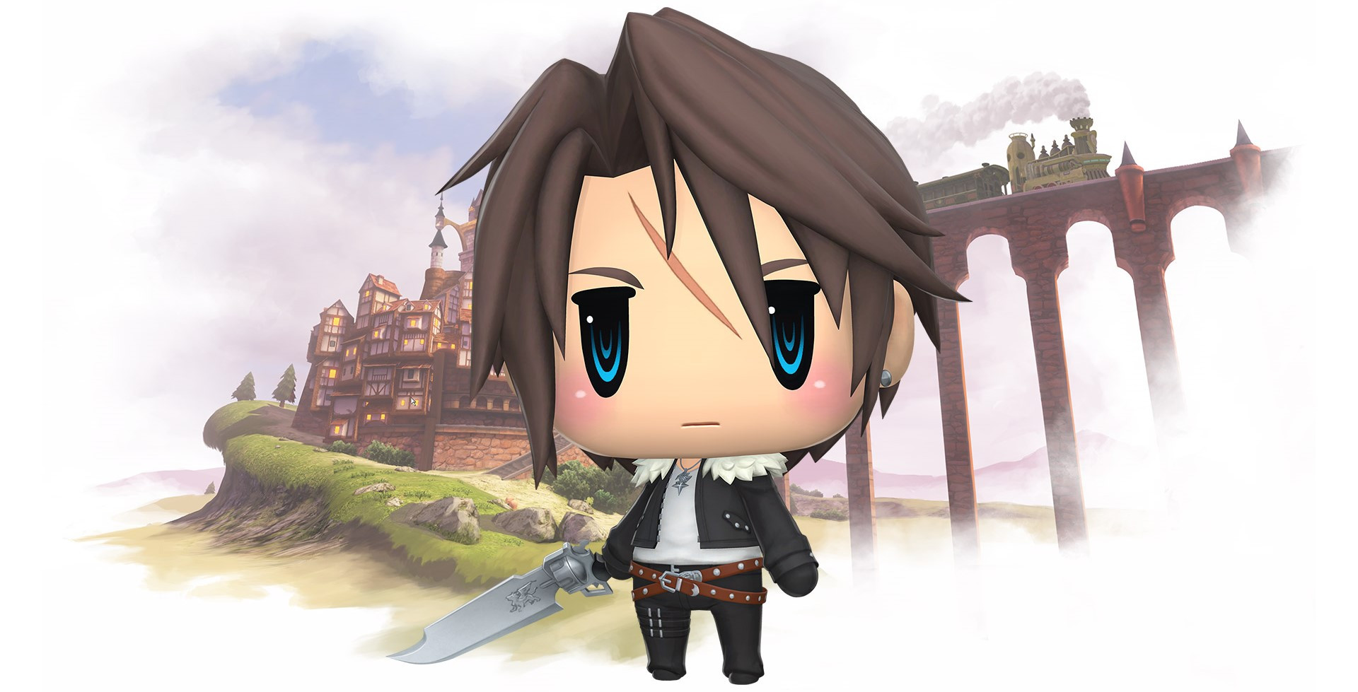 World of final fantasy characters over anyone Request for Super Mario ...