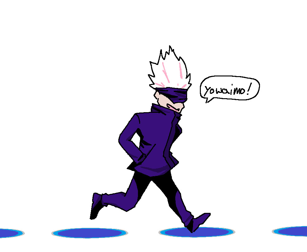 Satoru Gojo over Waluigi Request for Super Mario Party Jamboree | SMPJ ...