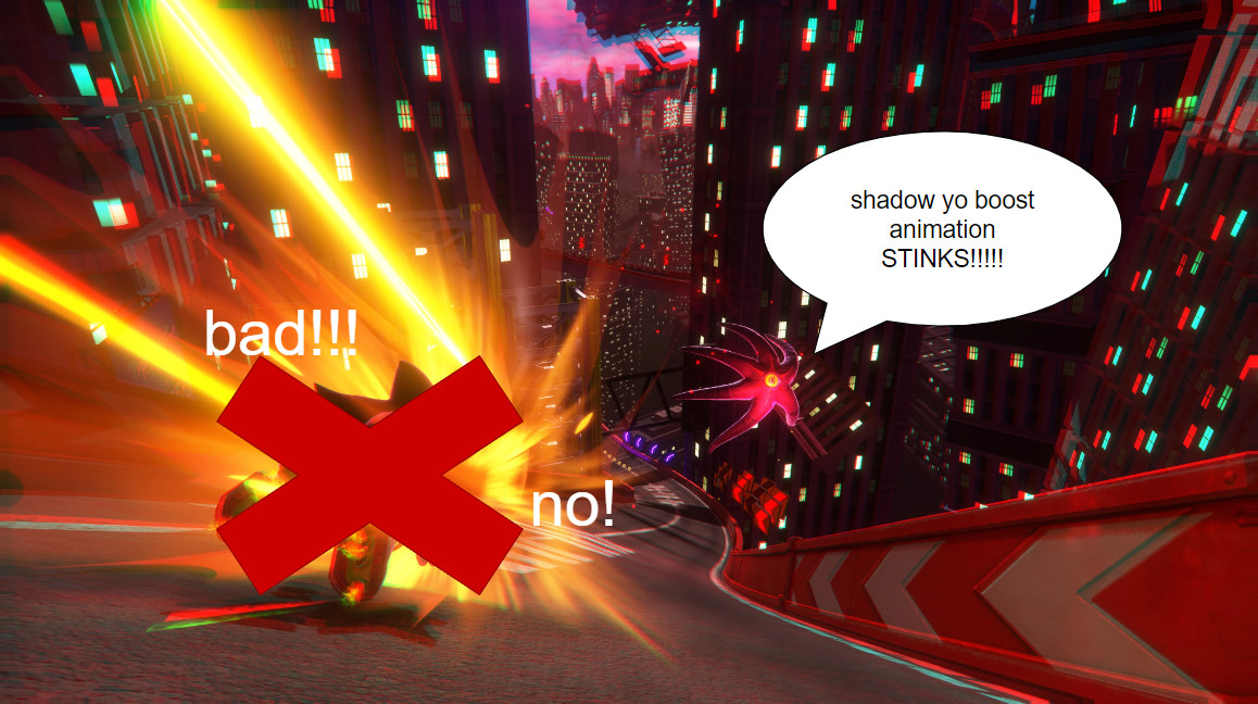 Remove Shadow's Boost Animation Request for Shadow Generations ...
