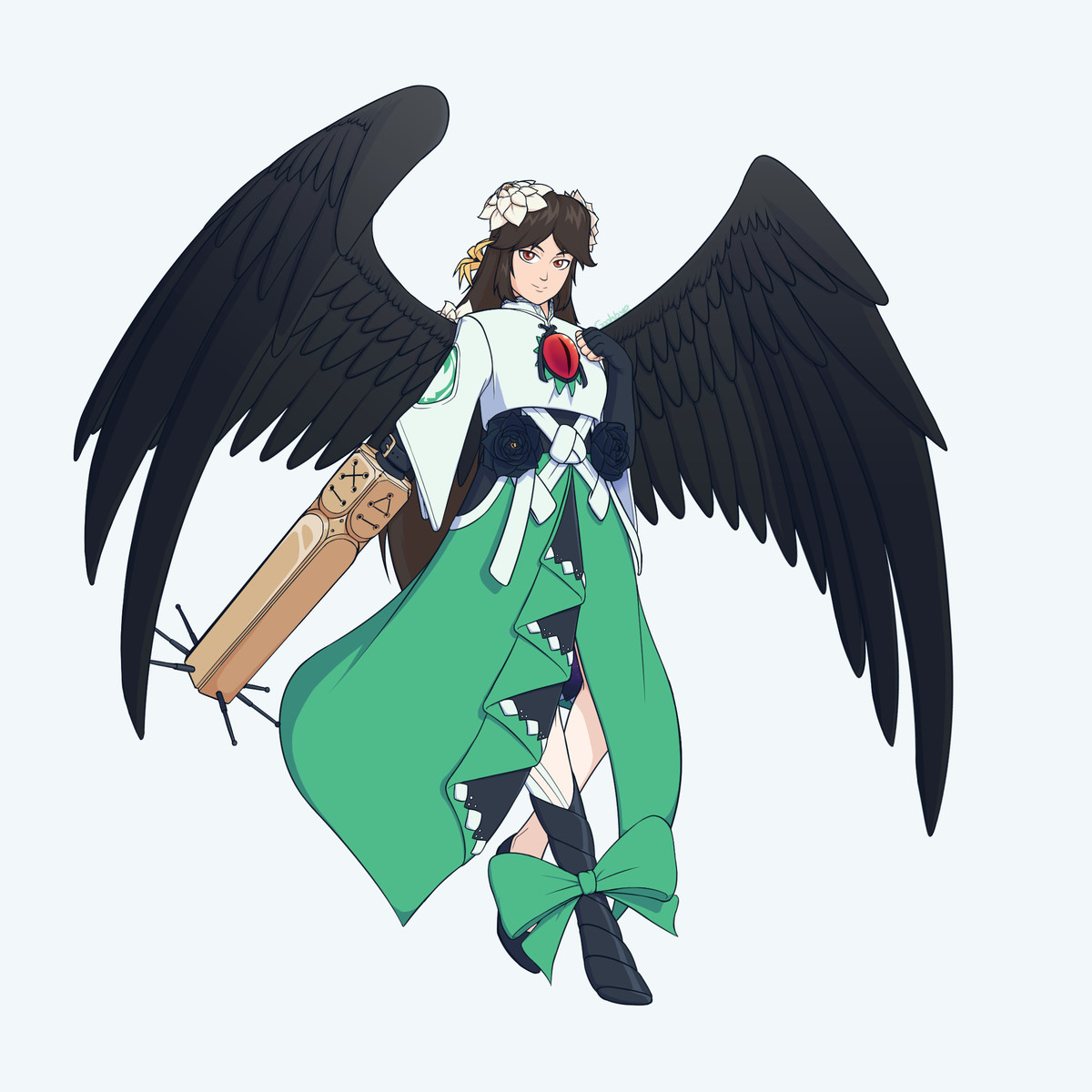 Add Utsuho Reiuji (okuu) themed color for dizzy Request for GUILTY GEAR ...