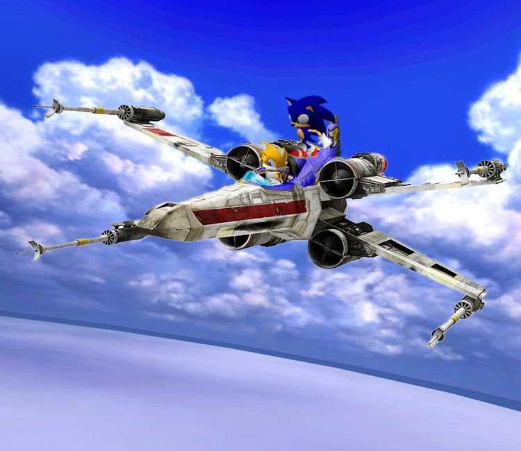 X-Wing over Tornado 2 Request for Sonic Adventure DX | SADX Requests