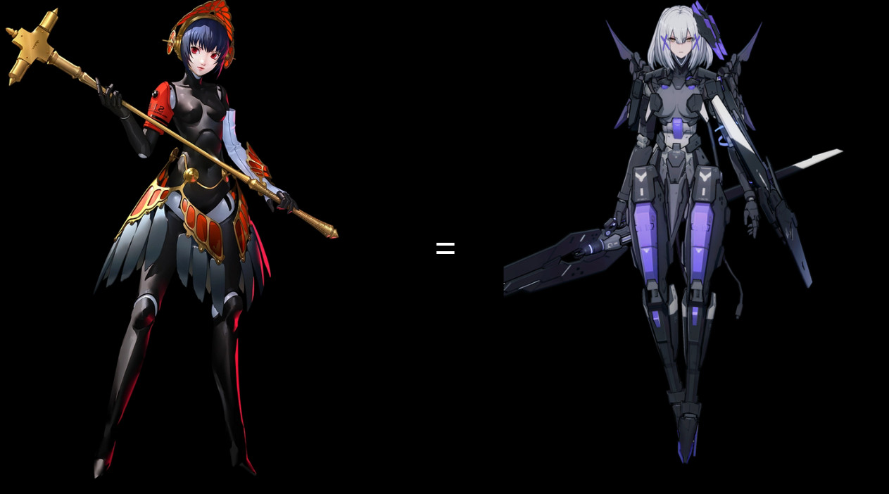 Punishing: Gray Raven Outfit Pack for Reload Request for Persona 3 ...