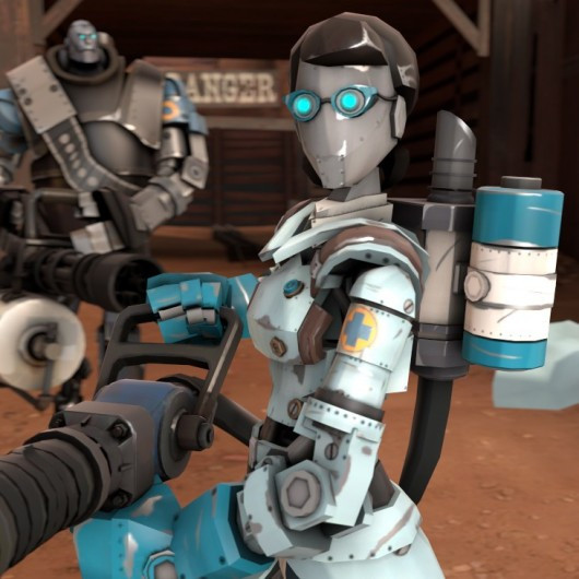 Robot female medic with legs Request for Team Fortress 2 | TF2 Requests