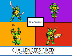 TMNT Resprites for Both Vanilla 0.9.5 and CMC+ V8 Request for Super ...