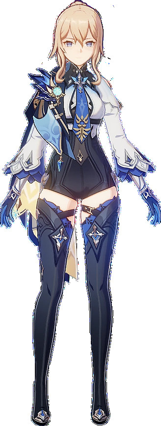 Jean Wearing Eula Outfit Request for Genshin Impact | GI Requests