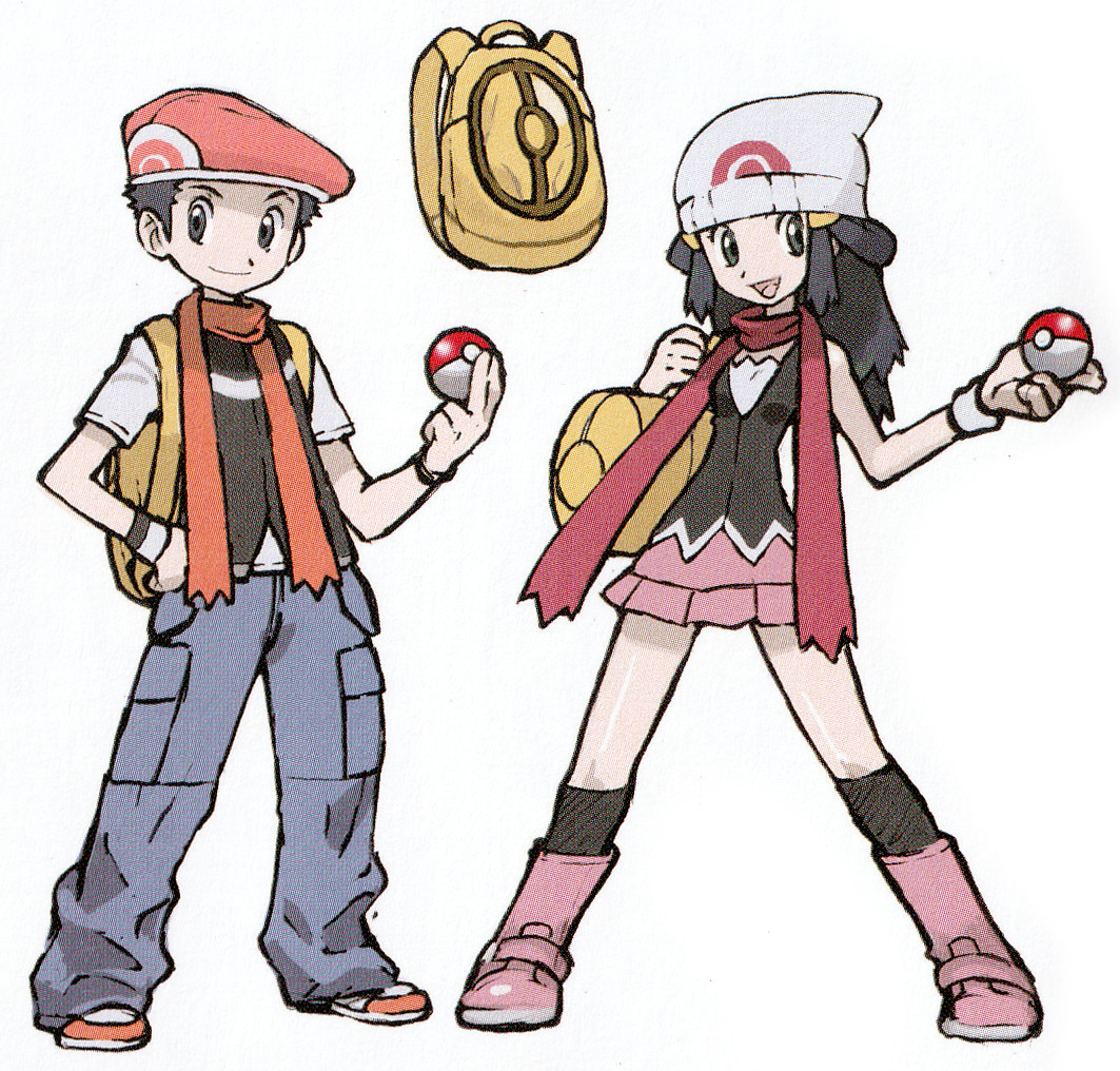 DPP Lucas & Dawn Outfits Request for Pokémon Legends: Arceus | PLA Requests