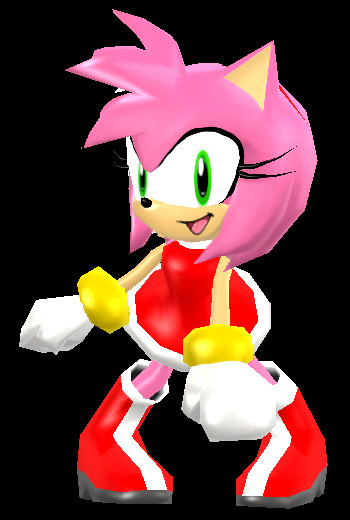 Amy rose(Sonic heros) over daisy Request for Mario Kart 7 | MK7 Requests
