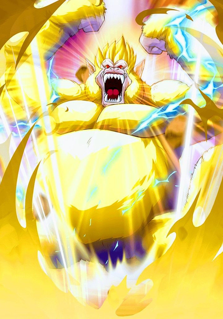 Great Ape Goku Drawings Saiyans Great Ape Transformation [Dragon