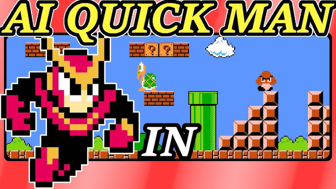 Quick Man over Sonic (Mega Man 2) Request for Sonic World | SW Requests