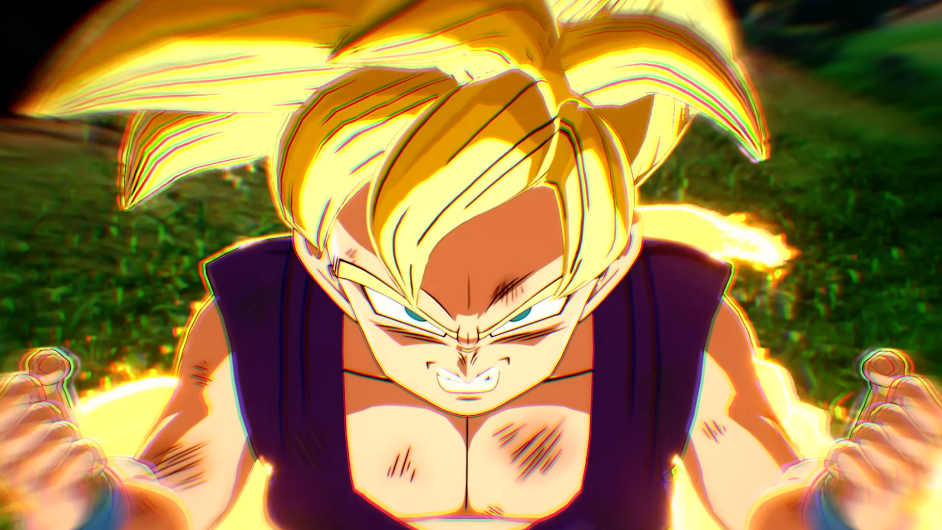 Original/pre-release SSJ2 Teen Gohan transformation animation Request ...