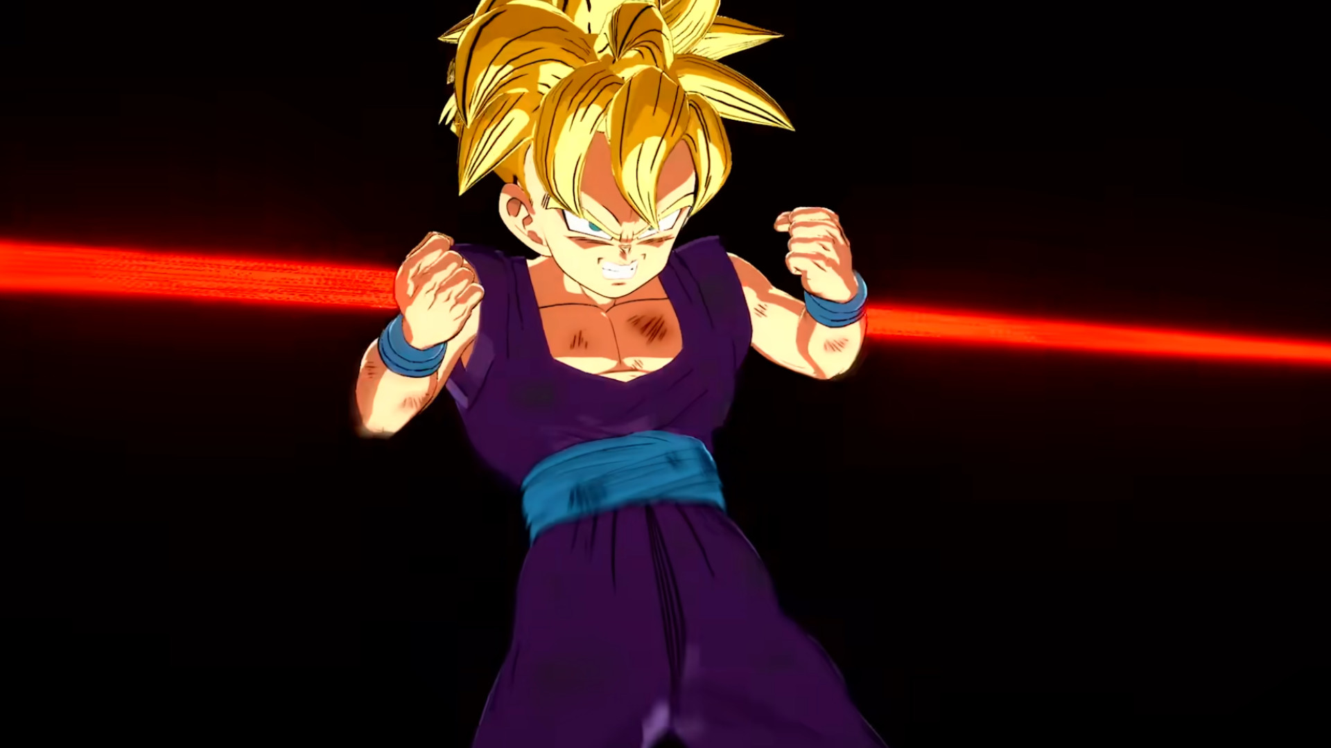 Original/pre-release SSJ2 Teen Gohan transformation animation Request ...