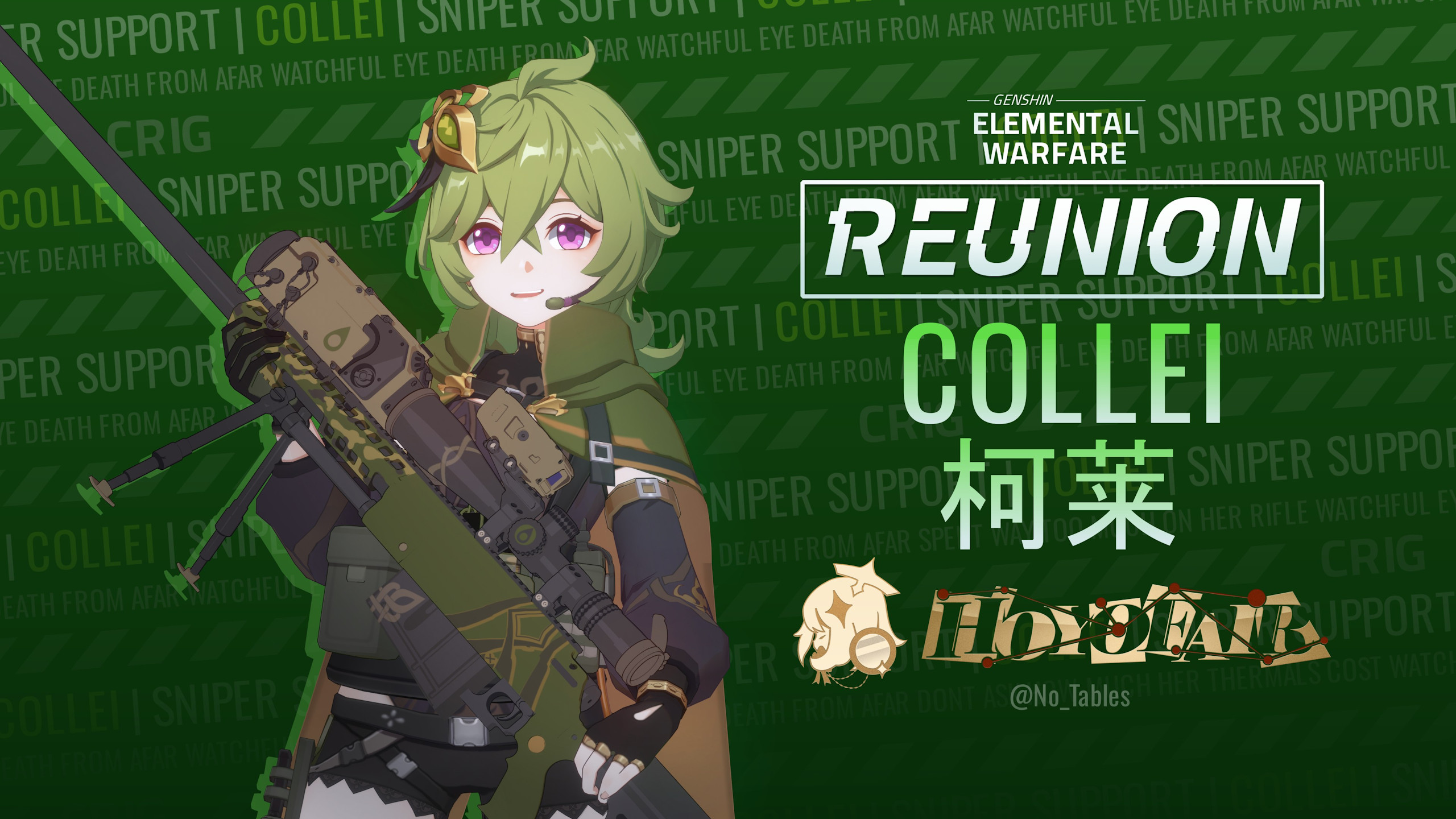 Collei skin from "Genshin Elemental Warfare" animation Request for ...