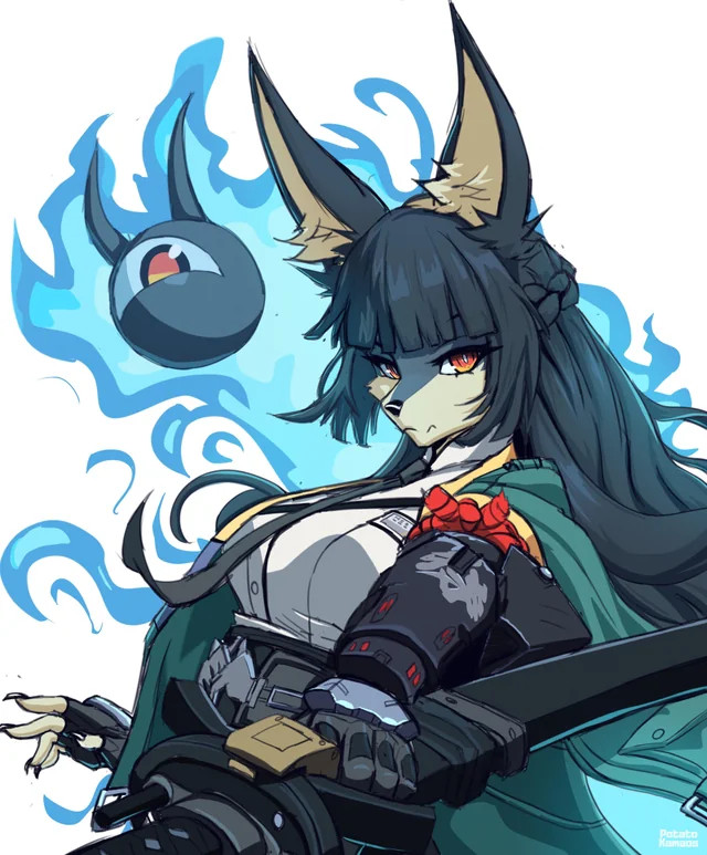 Full furry thiren Miyabi Request for Zenless Zone Zero | ZZZ Requests