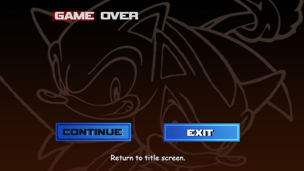 SA2: Continue Screen (Revived) Request for Sonic Adventure 2 | SA2 Requests