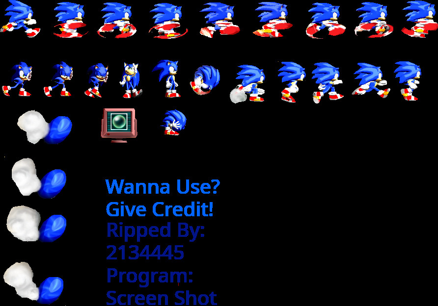 Sonic 4 Pre-Rendered Sprites Request for Sonic 3 A.I.R. | S3AIR Requests