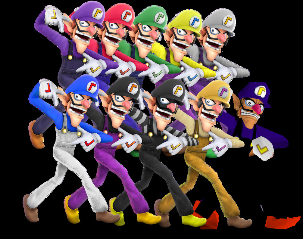 Waluigi (MOVESET) Classic ALTS Request for Super Smash Bros. Ultimate ...