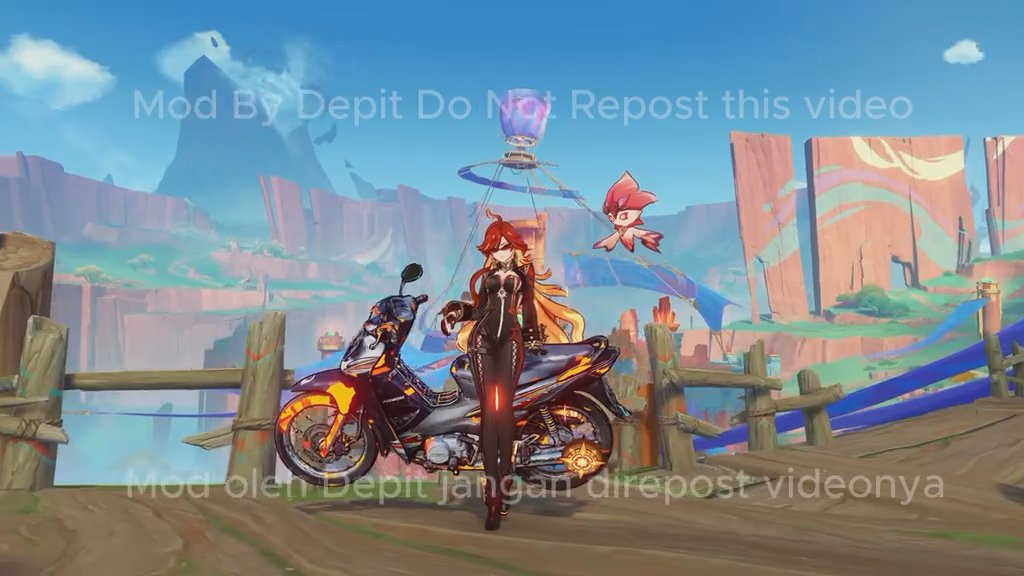 Mavuika Bike: Supra Request for Genshin Impact | GI Requests