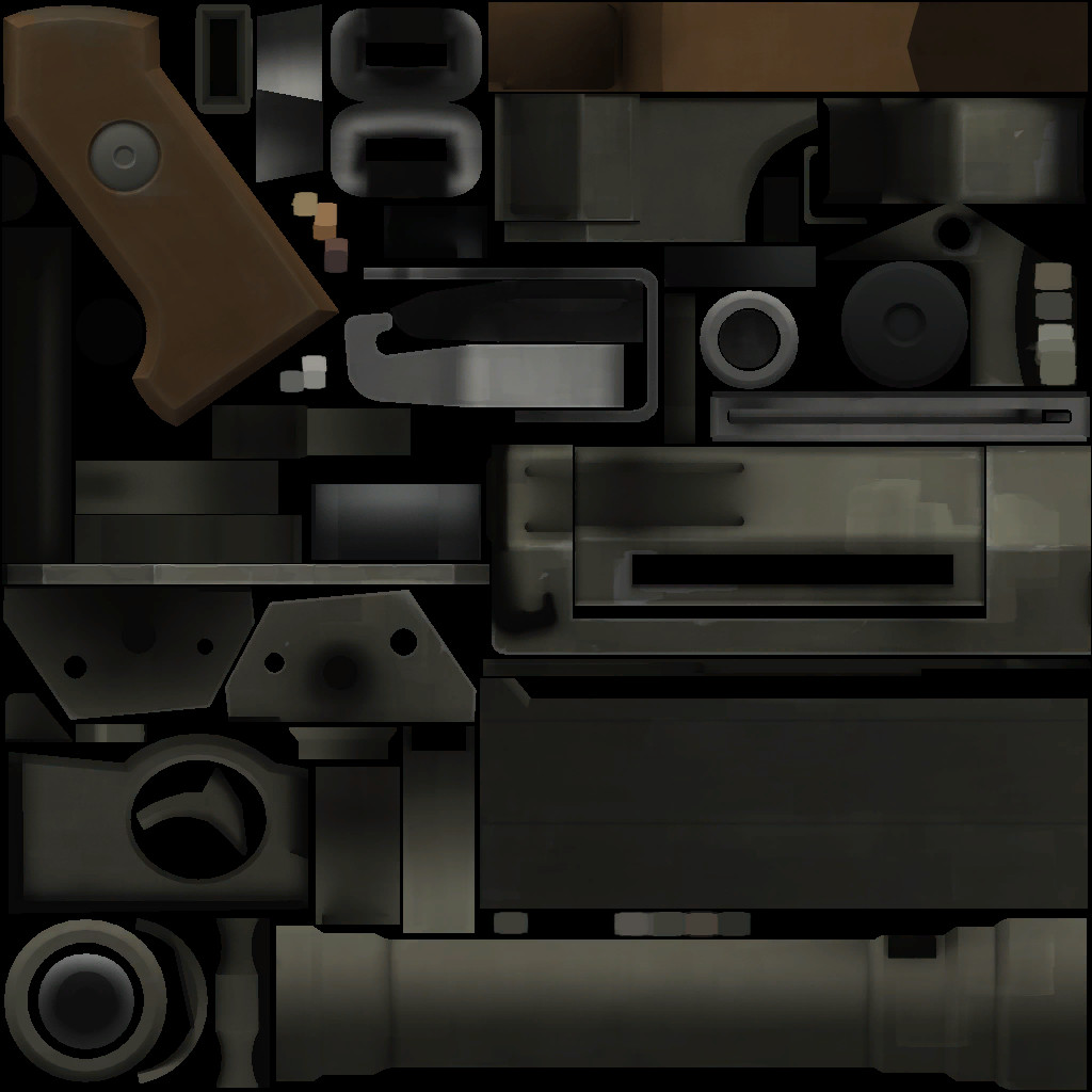 Make australium texture for v model smg Request for Team Fortress 2 ...