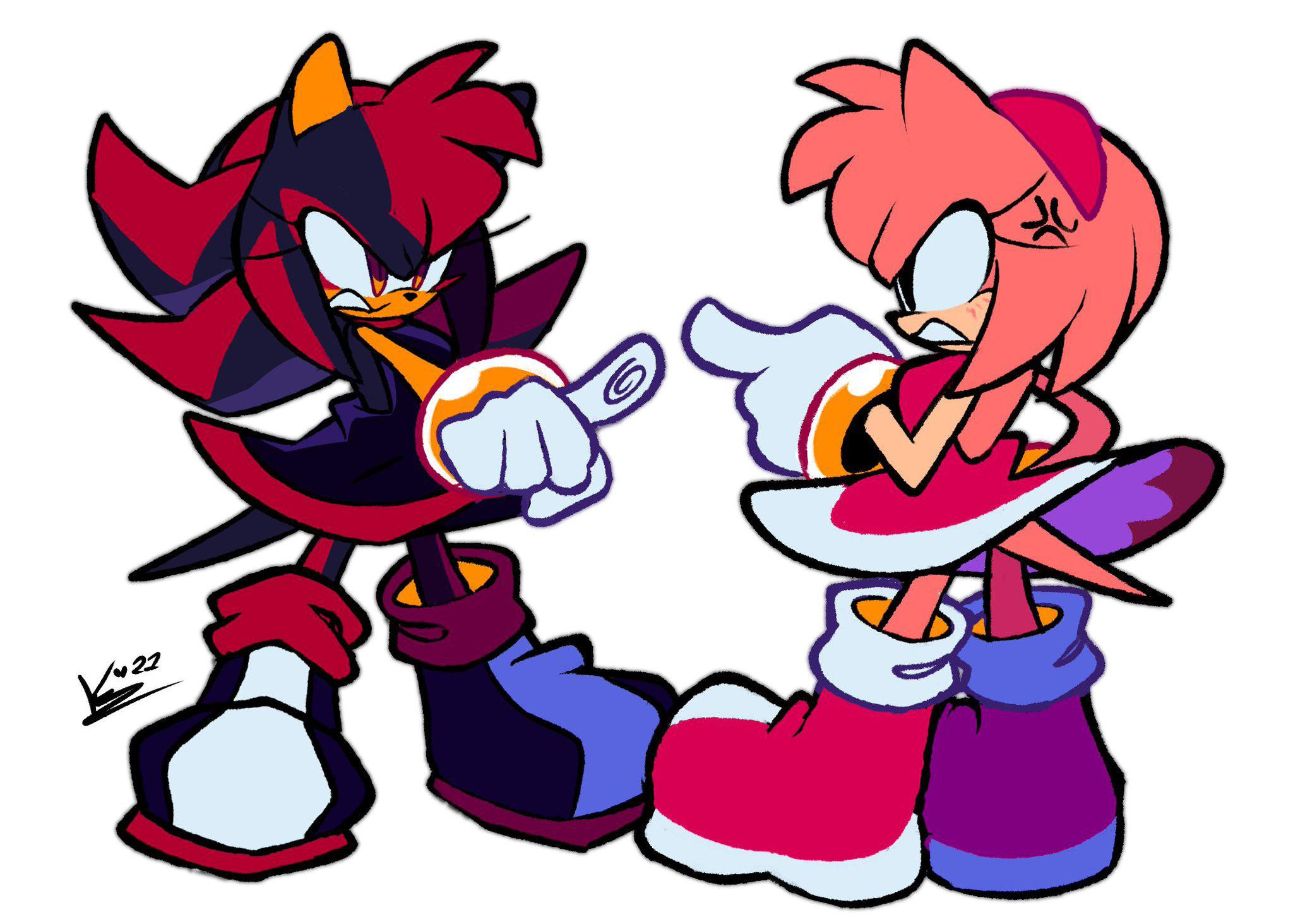 Kirby_Popstar_'s Shadow-Amy over Shadow Request for Sonic Adventure 2 ...