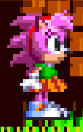Amy Origins sprite but Maniafied Request for Sonic Mania | SM Requests