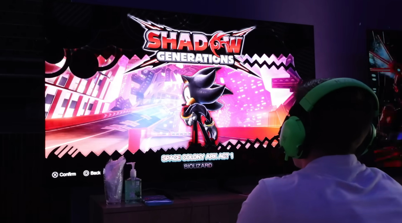 Early Shadow Gens Title Screen Recreated Request for Shadow Generations | SXSGShadow Requests