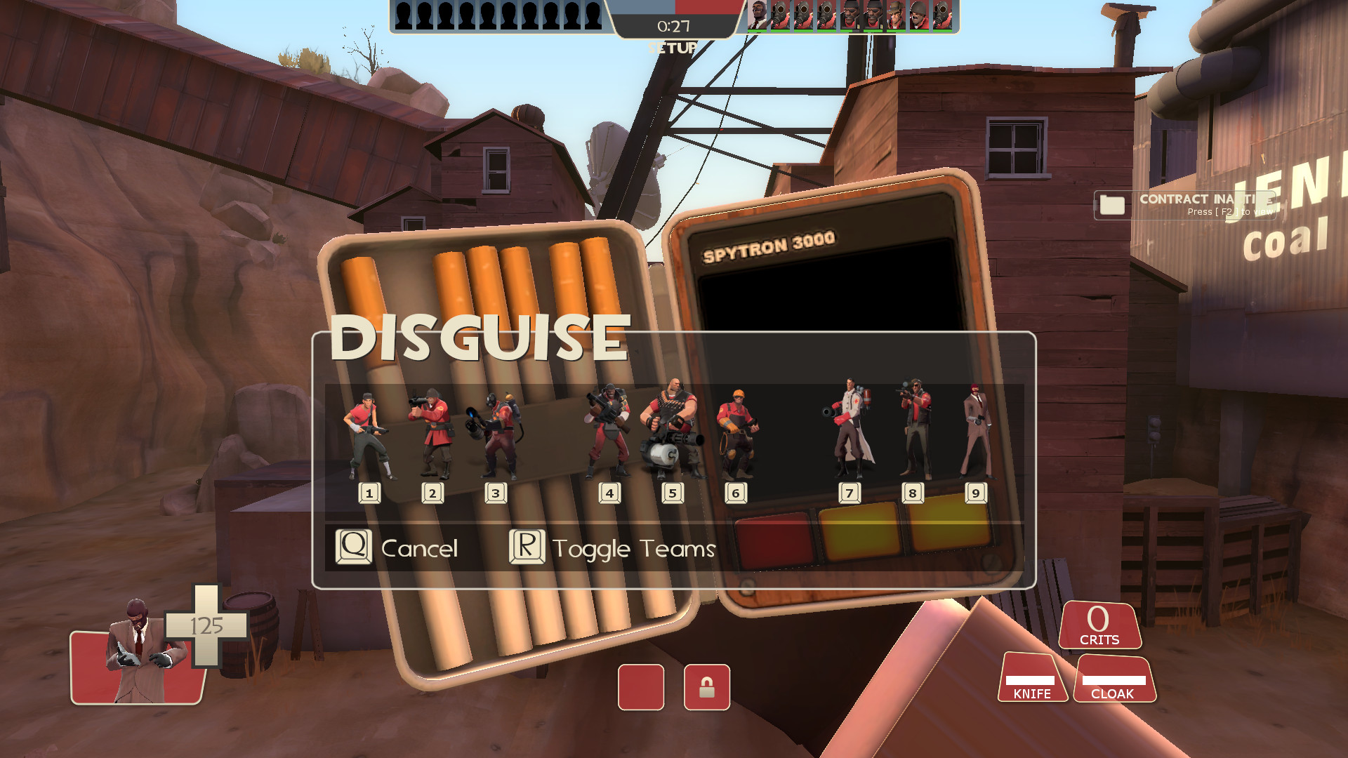 Actual Updated Console HUD! Request for Team Fortress 2 Classified ...