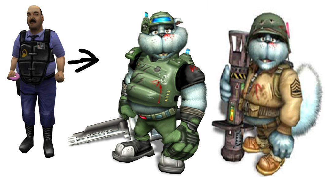 SHC Demolisher as Otis. Reskin or remodel Request for Half-Life ...