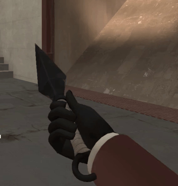 make the yer/kunai/spycicle/big earner animations not jittery Request ...