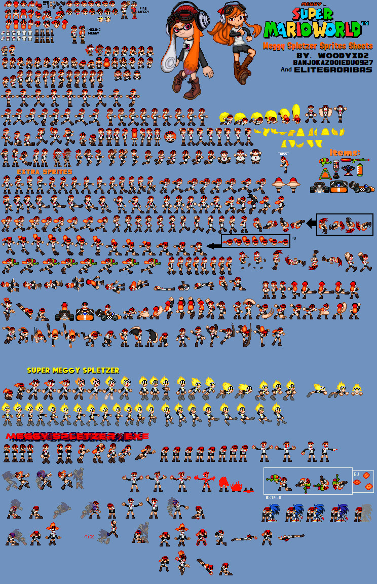 Meggy Spletzer from SMG4 for SSBC & CMC+ Request for Super Smash Bros ...