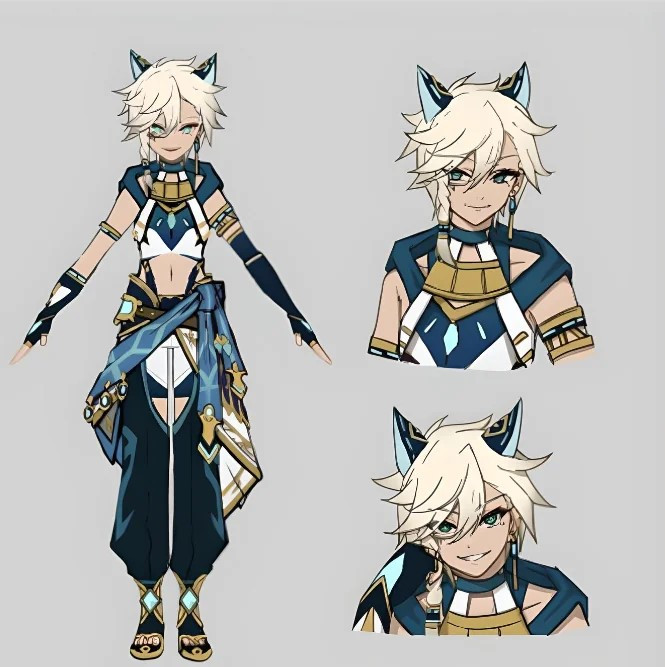 Sethos beta design skin Request for Genshin Impact | GI Requests