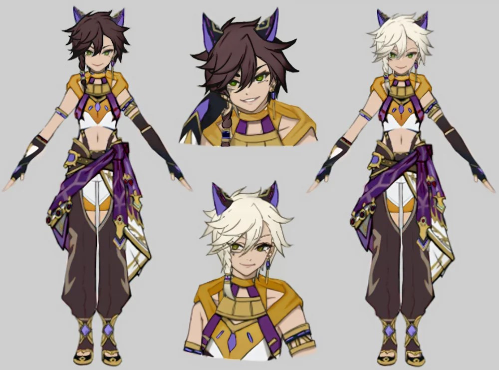 Sethos beta design skin Request for Genshin Impact | GI Requests