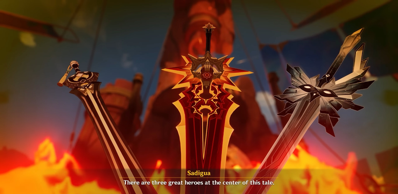 Sword of Descension over Prototype Rancour Request for Genshin Impact ...