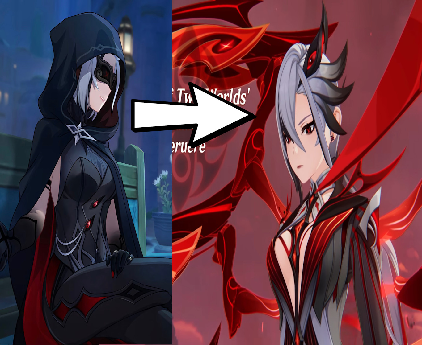 Arlecchino wear Mask in The Knave boss. Request for Genshin Impact | GI ...