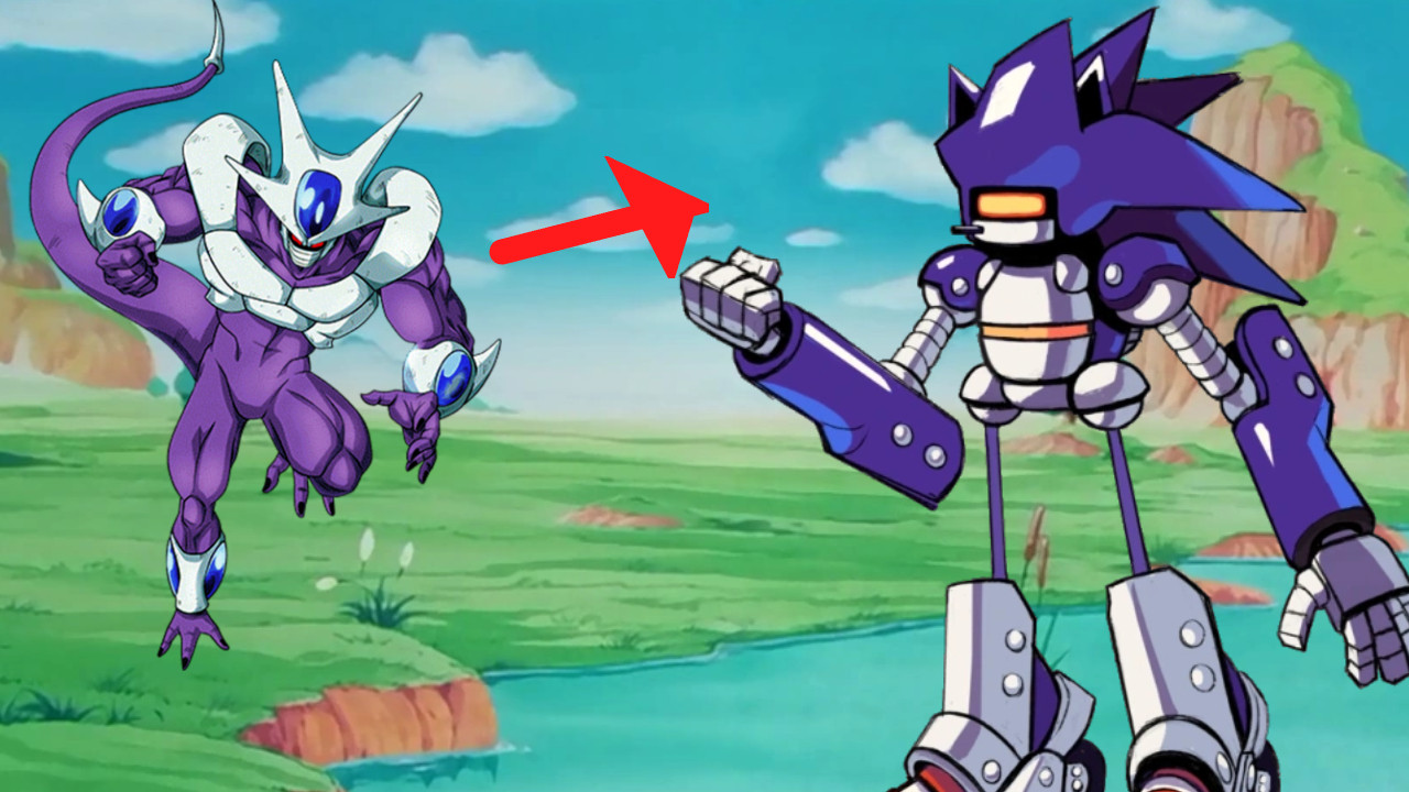 Mecha Sonic Mk II (SMBZ) over Cooler Request for Dragon Ball FighterZ ...