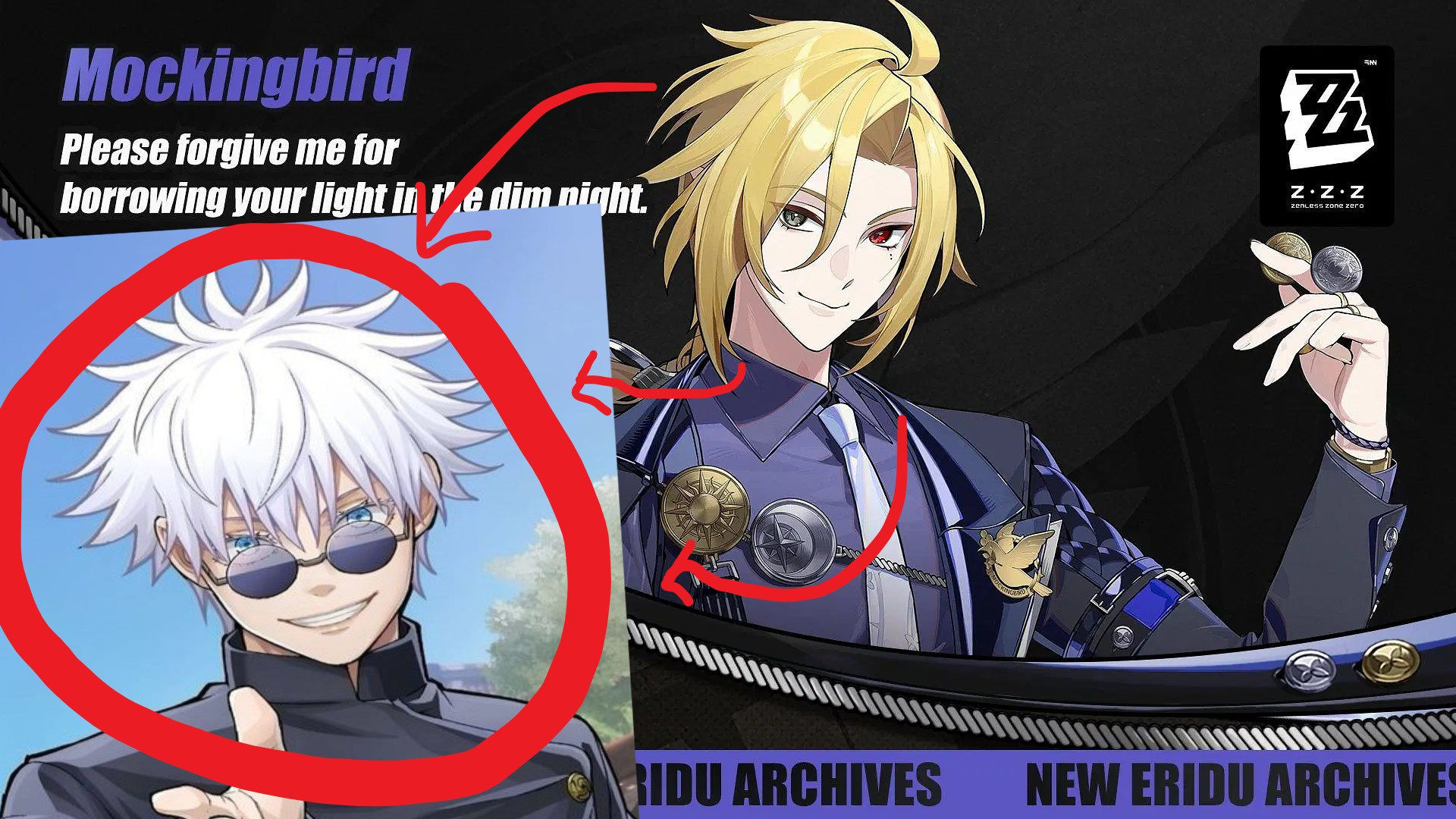 Hugo Vlad as Gojo Request for Zenless Zone Zero | ZZZ Requests