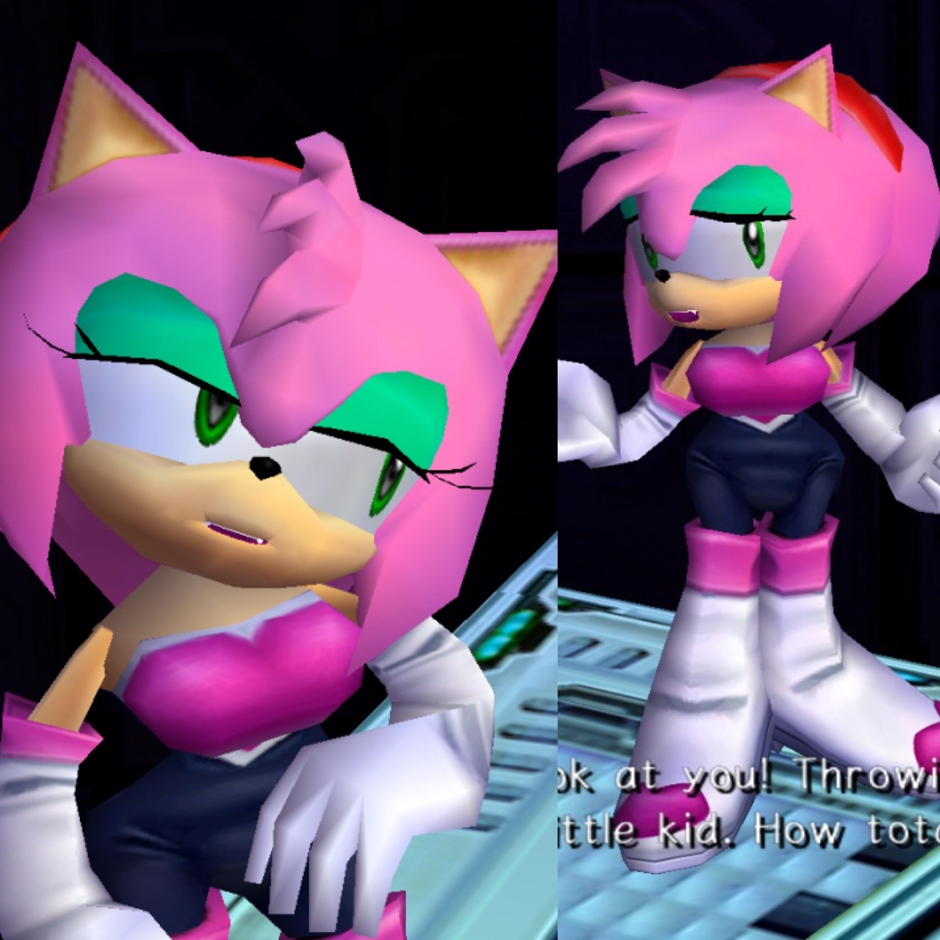 Amy Rouge Over Rouge Request for Sonic Adventure 2 | SA2 Requests