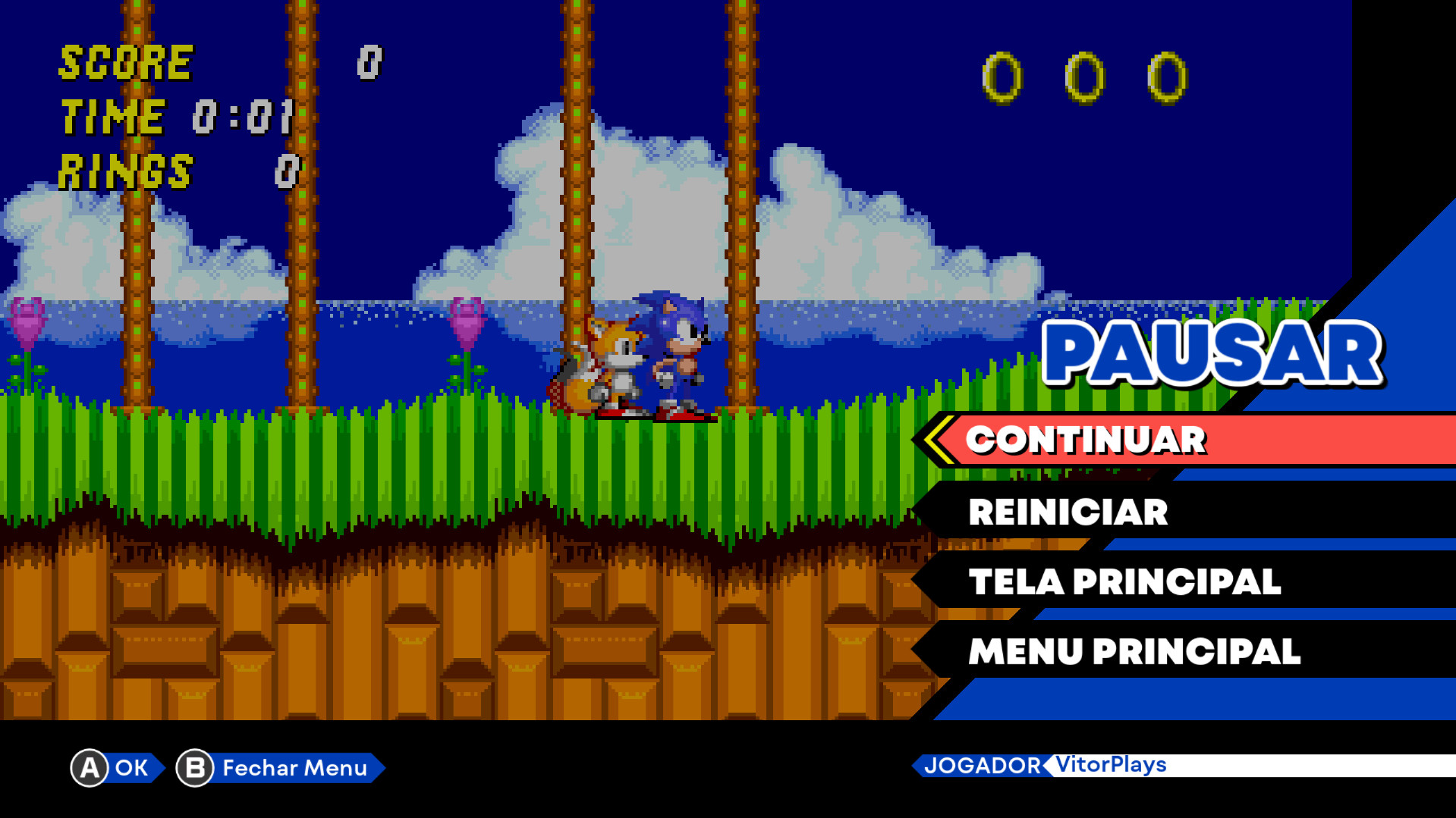 Sonic Origins Pause Menu Request for Sonic The Hedgehog 2 Absolute ...