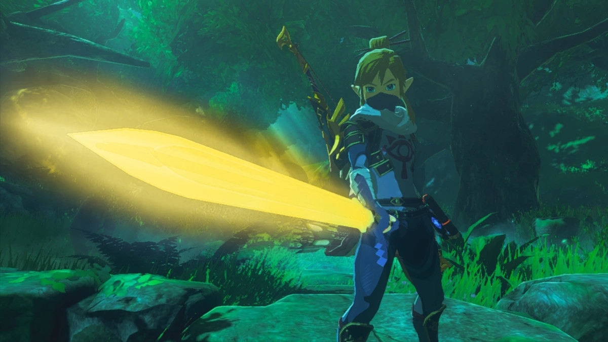 Golden/yellow AWAKENED master sword Request for The Legend of Zelda ...