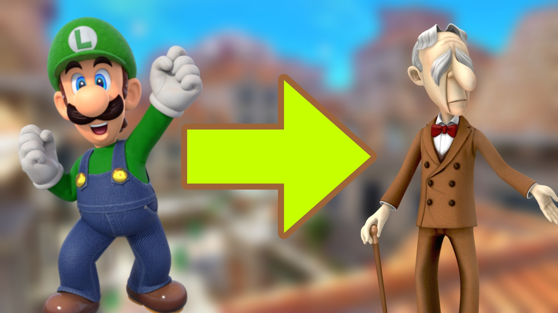 Luigi Over Professor Pickle Request for Unleashed Recompiled | UR Requests