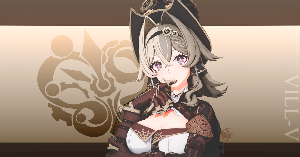 Vill-V skin for Varesa Request for Genshin Impact | GI Requests