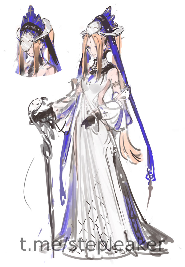 Fleurdelys/Cartethyia Concept Art/Zelda Esque Mod Request for Wuthering ...