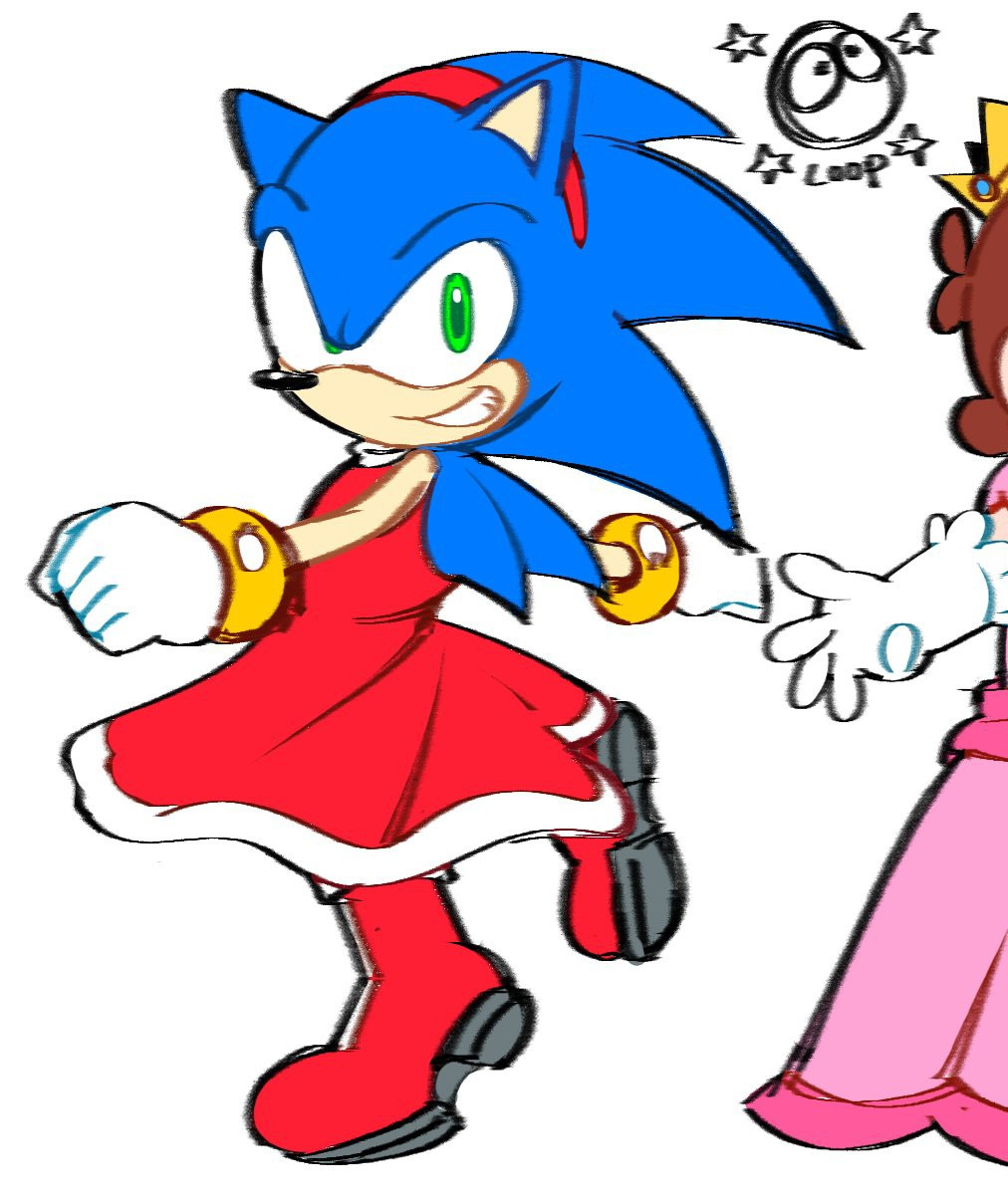 Sonic with Amy's Outfit Request for Unleashed Recompiled | UR Requests